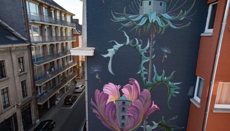 These wonderful murals of weeds are a tribute to resilience and ...